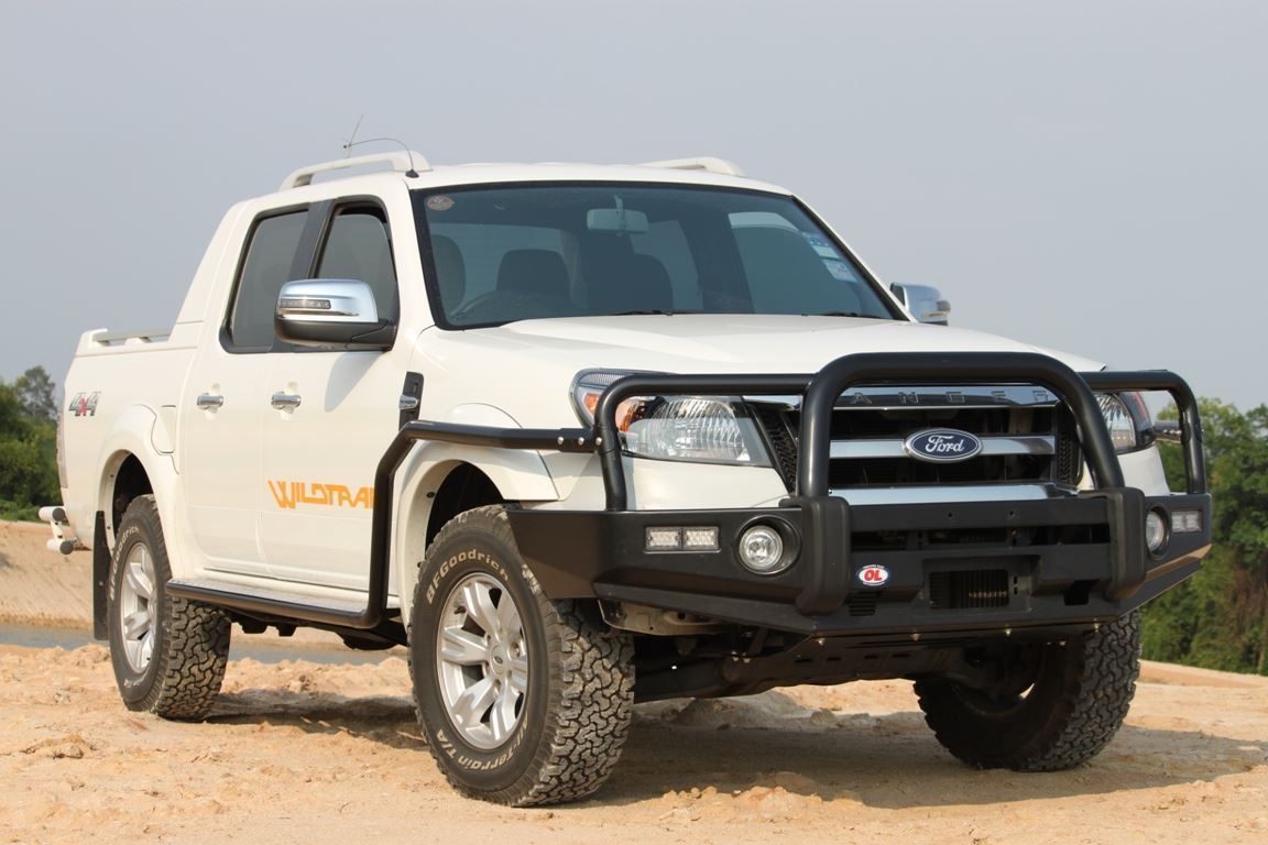 OL Triple Loop Bullbar - Ford PK Ranger